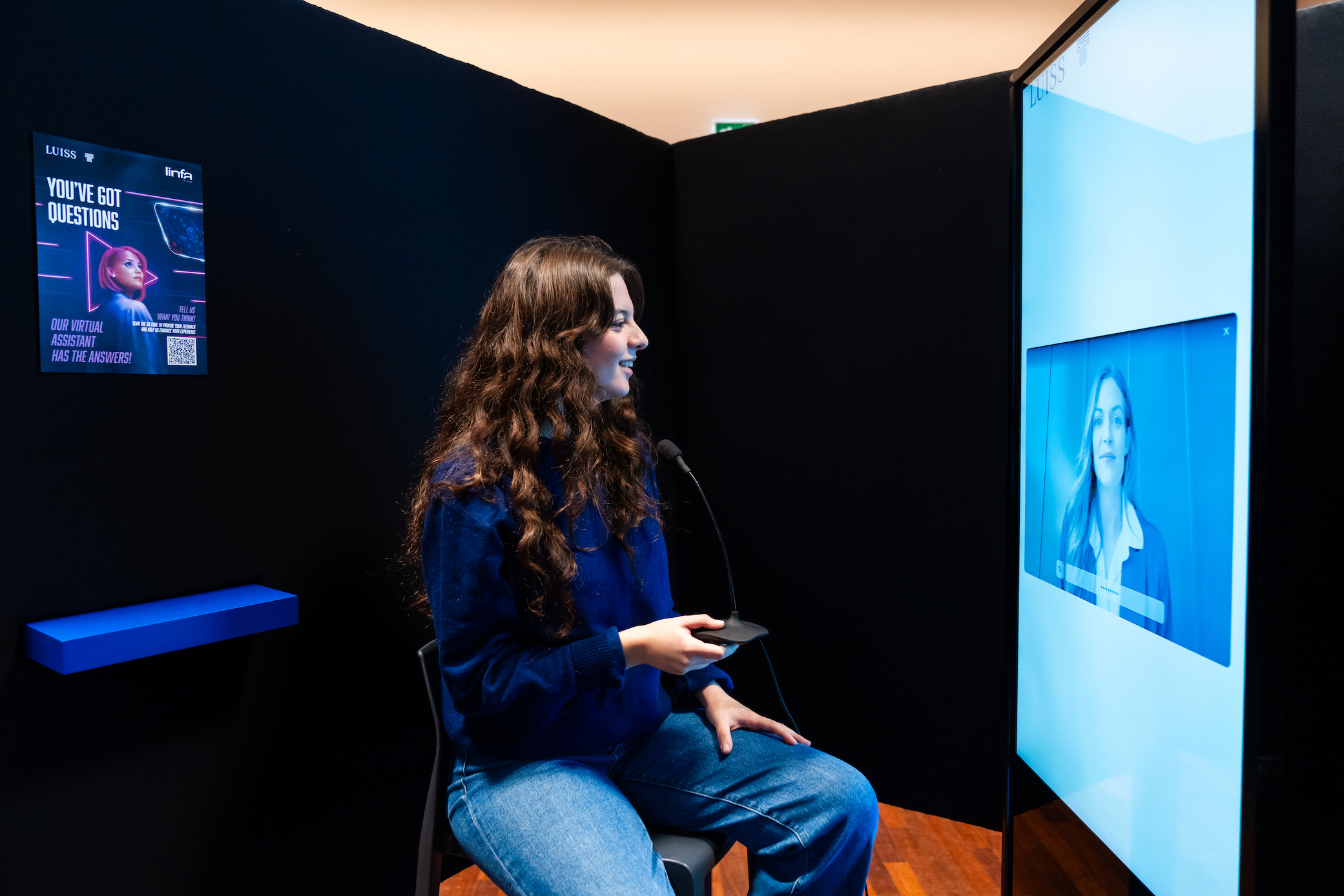 AI Virtual Assistants at the Luiss Orientation Day: Experimentation ...